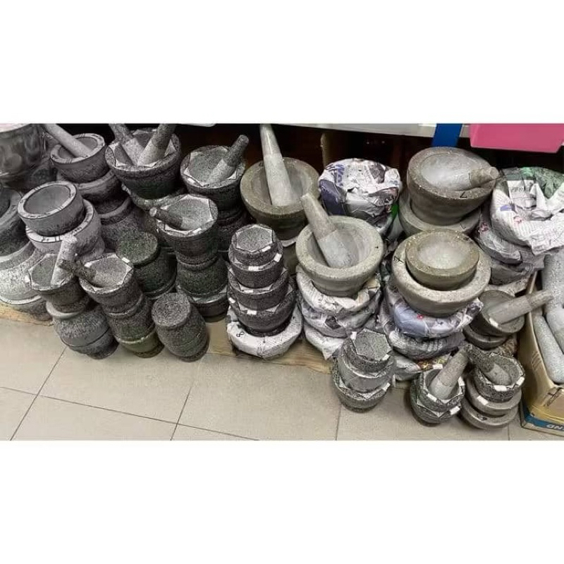LESUNG BATU KUKUH@STONE MORTAR@LESUNG BATU DAN ULU | Shopee Malaysia