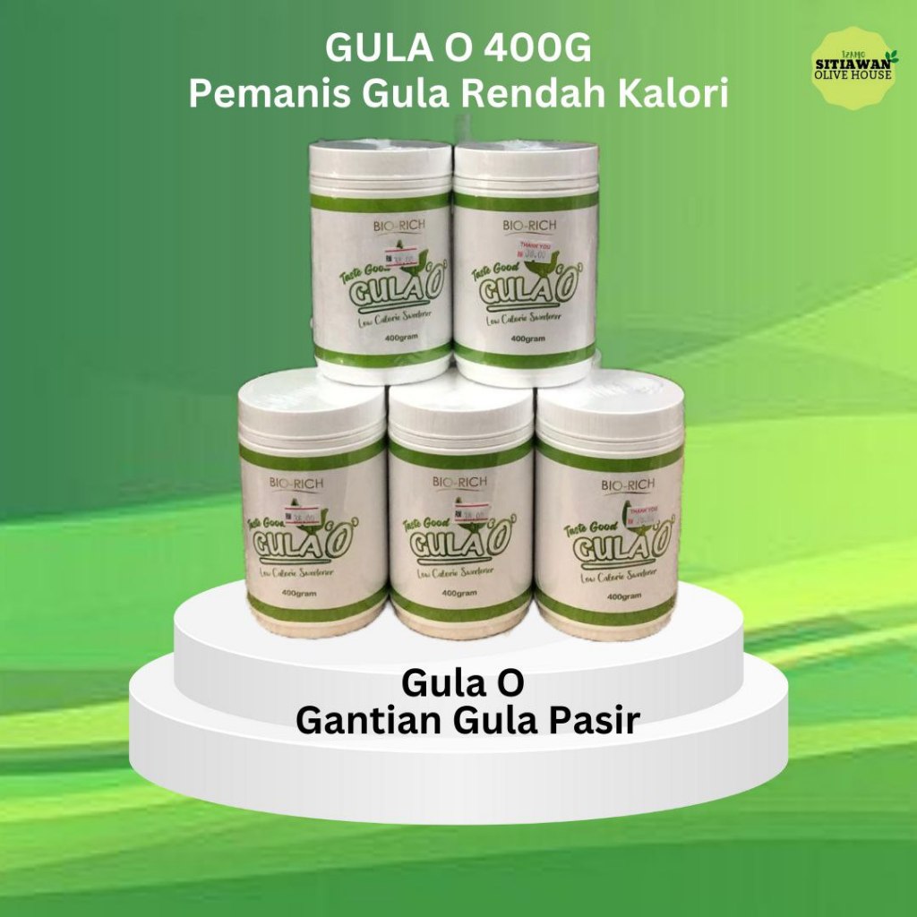 GULA O ORIGINAL / GULA RENDAH KALORI | GULA SEDAP SIHAT DAN SELAMAT ...