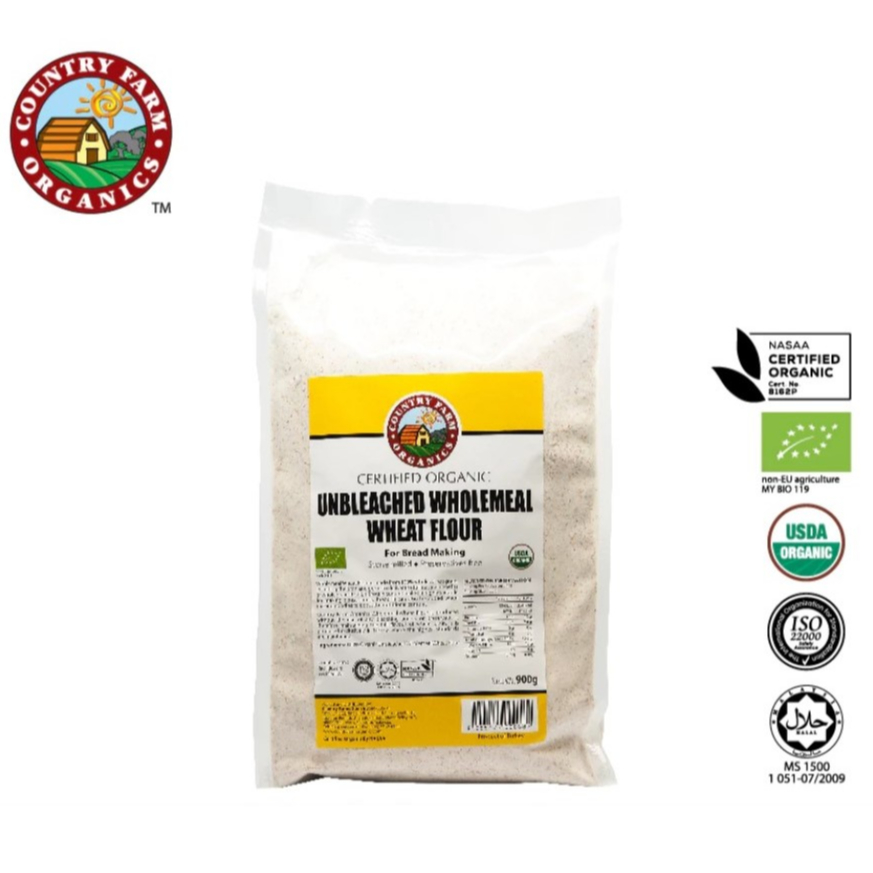 Country Farm Organics Certified Organic Unbleached Wholemeal Wheat ...