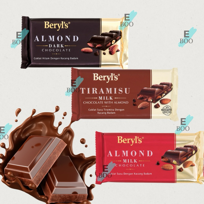 Beryl's Chocolate Bar (160g) | Shopee Malaysia