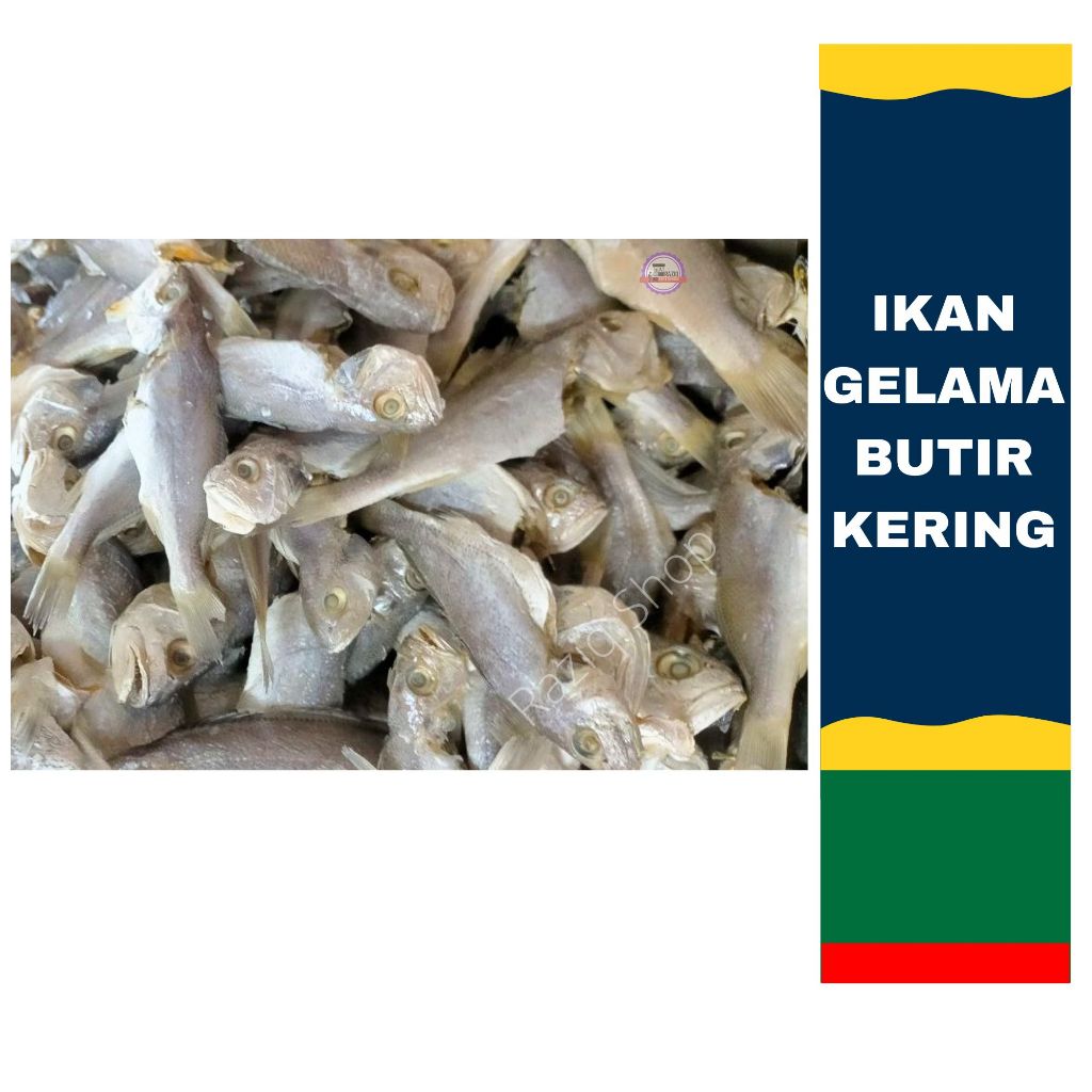 Ikan Gelama Butir Kering | Shopee Malaysia