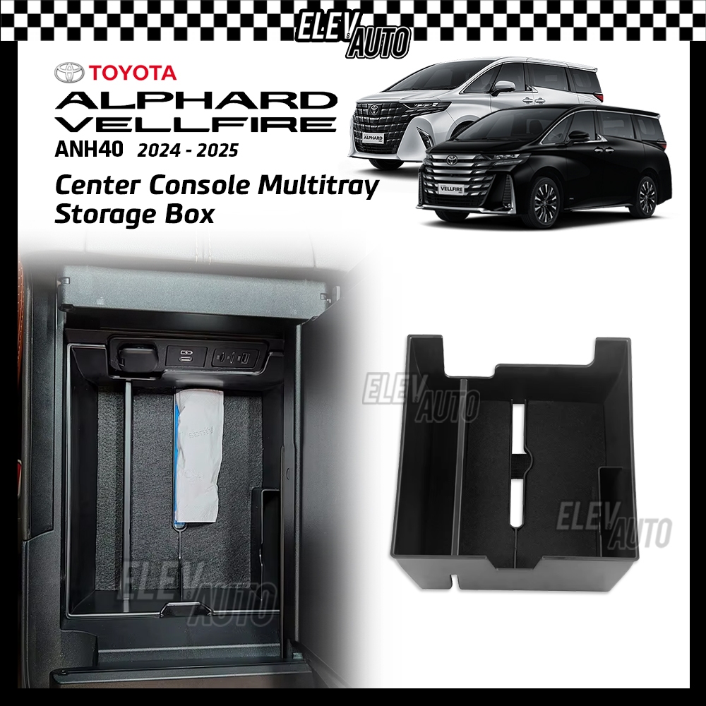 Toyota Alphard Vellfire ANH40 Armrest Center Console Box Multitray ...