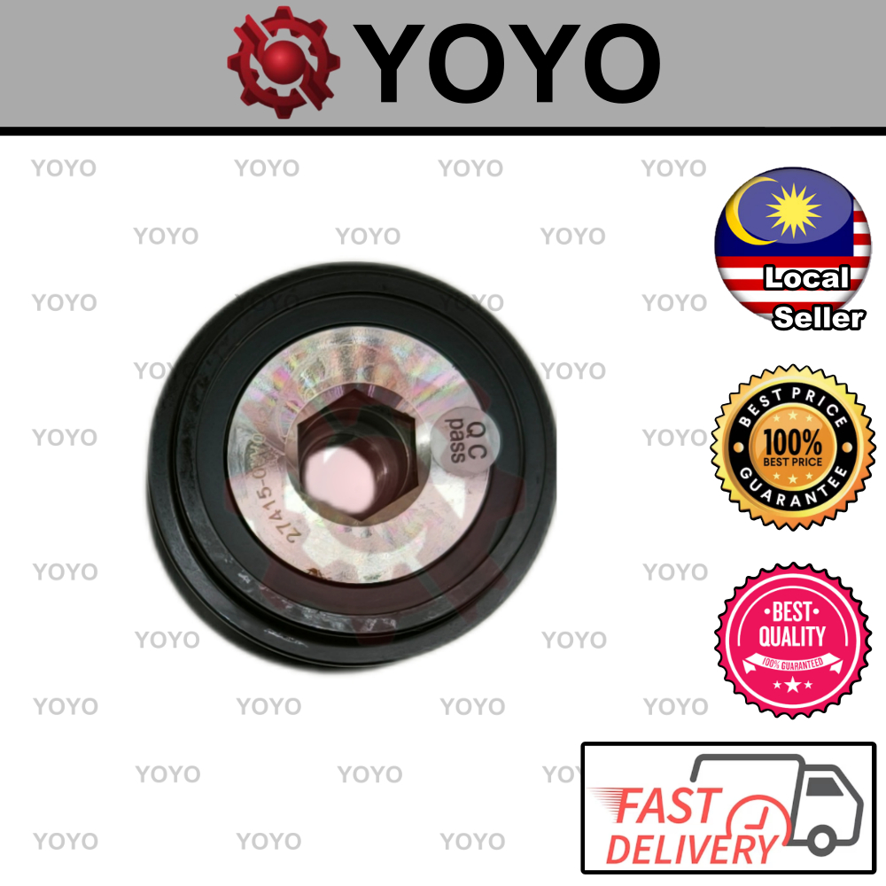 27415-0W042 Toyota Alphard ANH10 Alternator Pulley (7PK-17MM) | Shopee ...