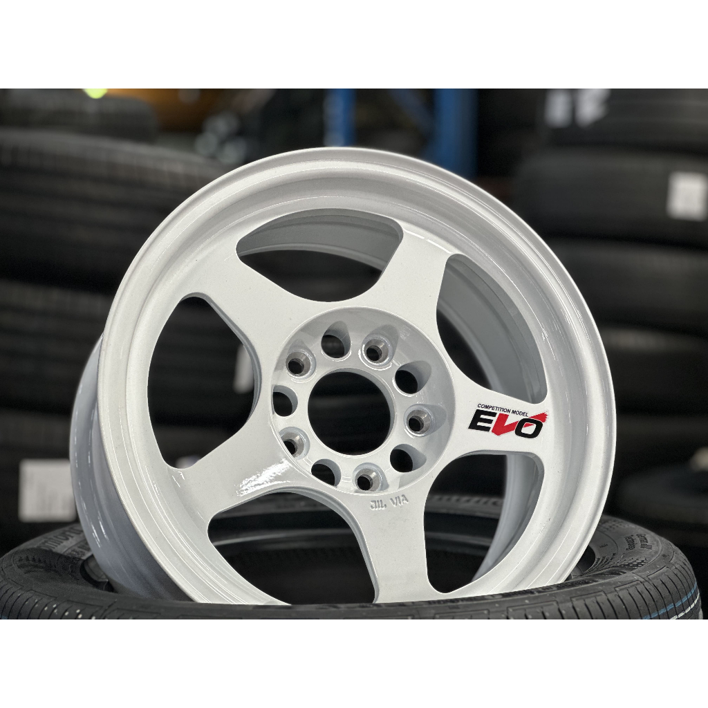 NEW 15X7J AOW Evo Regamaster Rim (set of 4) 5X114.3 for Swift Sports ZC31S ZC32S Civic EG6 EK9 ...