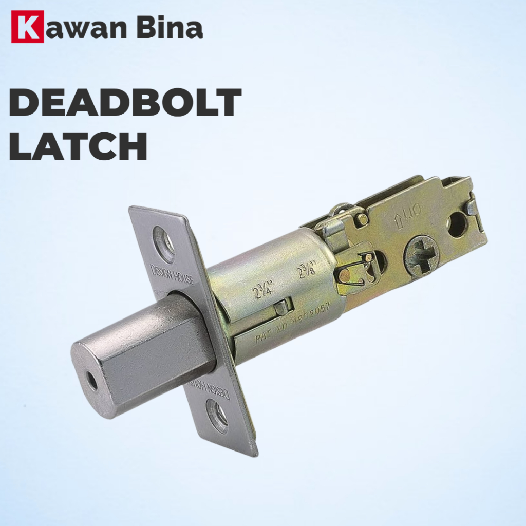 LOCK PINTU LATCH BOLEH DILARAS (DEADBOLT) 60mm 70mm ADJUSTABLE LATCH ...
