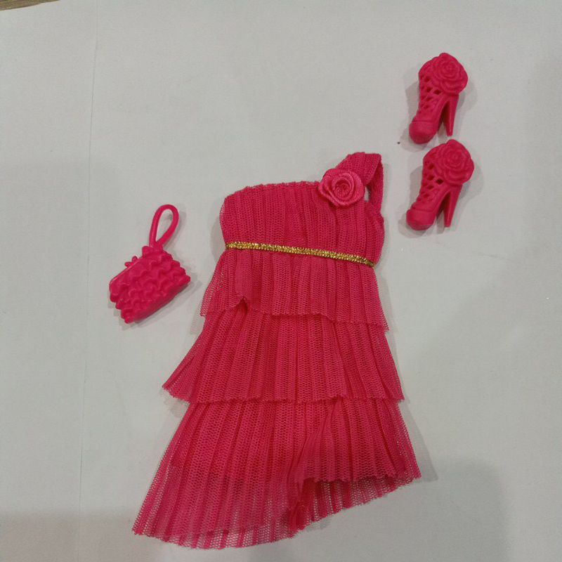 barbie dress set (whole set) | Shopee Malaysia