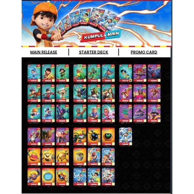 Monsta Galaxy Card Boboiboy Choki Choki | Shopee Malaysia