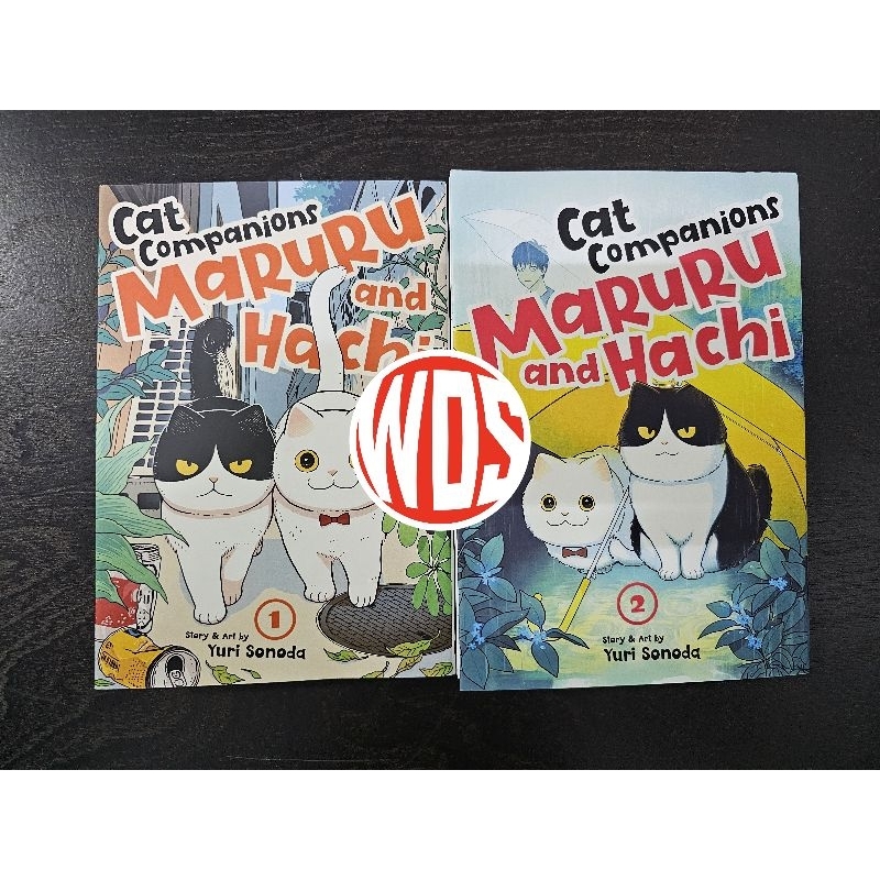 Manga : Cat Companions Maruru and Hachi volume 1-3 (English Version ...