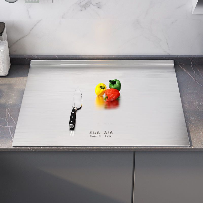 Stainless Steel Kitchen Chopping Board Dough Board Bake Board Chopping ...