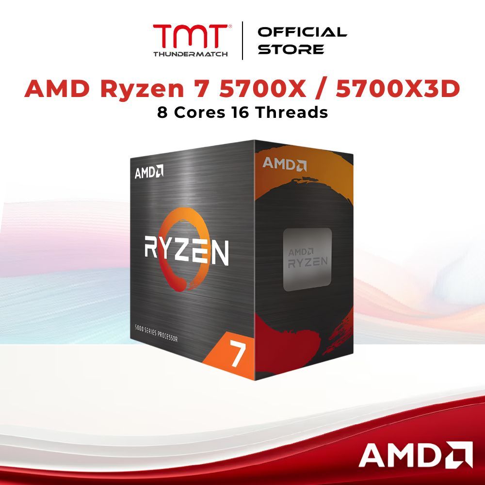 AMD Ryzen 7 5700X / 5700X3D AM4 Processor | Shopee Malaysia