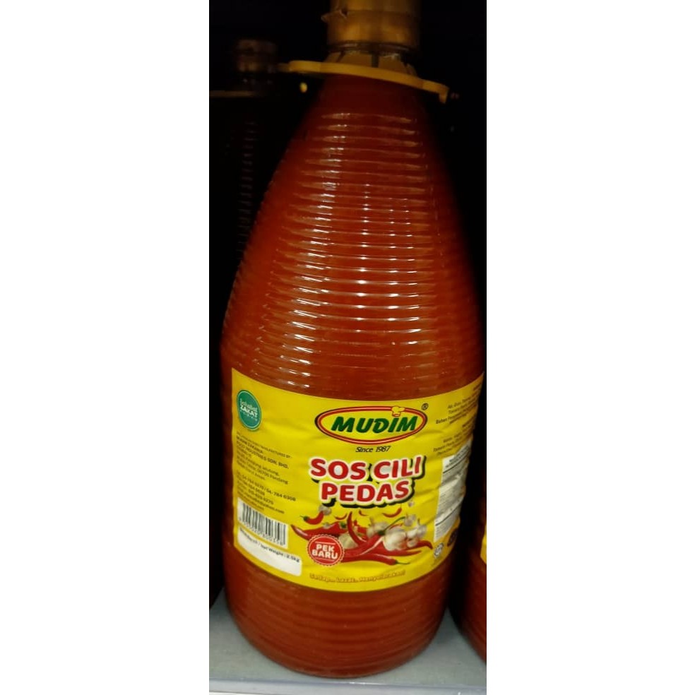Sos Cili Pedas MUDIM 2.5KG | Shopee Malaysia