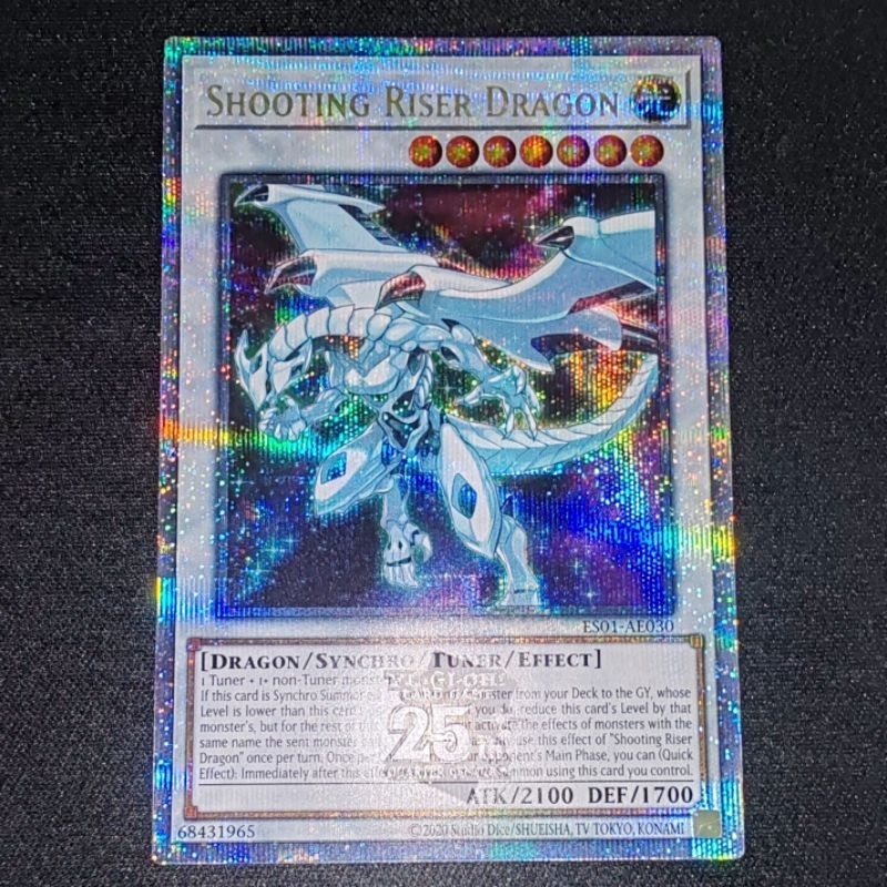 YUGIOH ES01-AE030 Shooting Riser Dragon[QCSE] | Shopee Malaysia