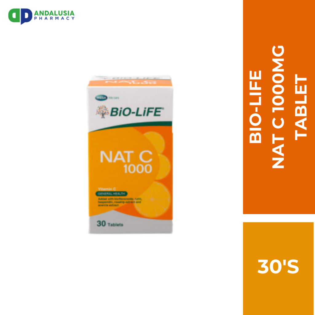 BIO-LIFE NAT C 1000 30'S | Shopee Malaysia