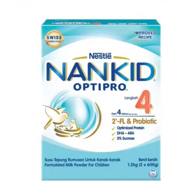 Nestle Nankid Optipro Step4 1.2kg (exp:28/2/25) | Shopee Malaysia
