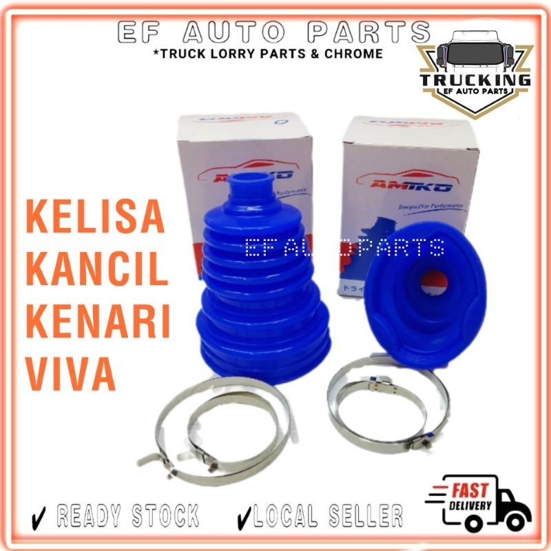 AMIKO SILICONE DRIVE SHAFT BOOT VIVA KANCIL KENARI KELISA PERODUA OUTER ...