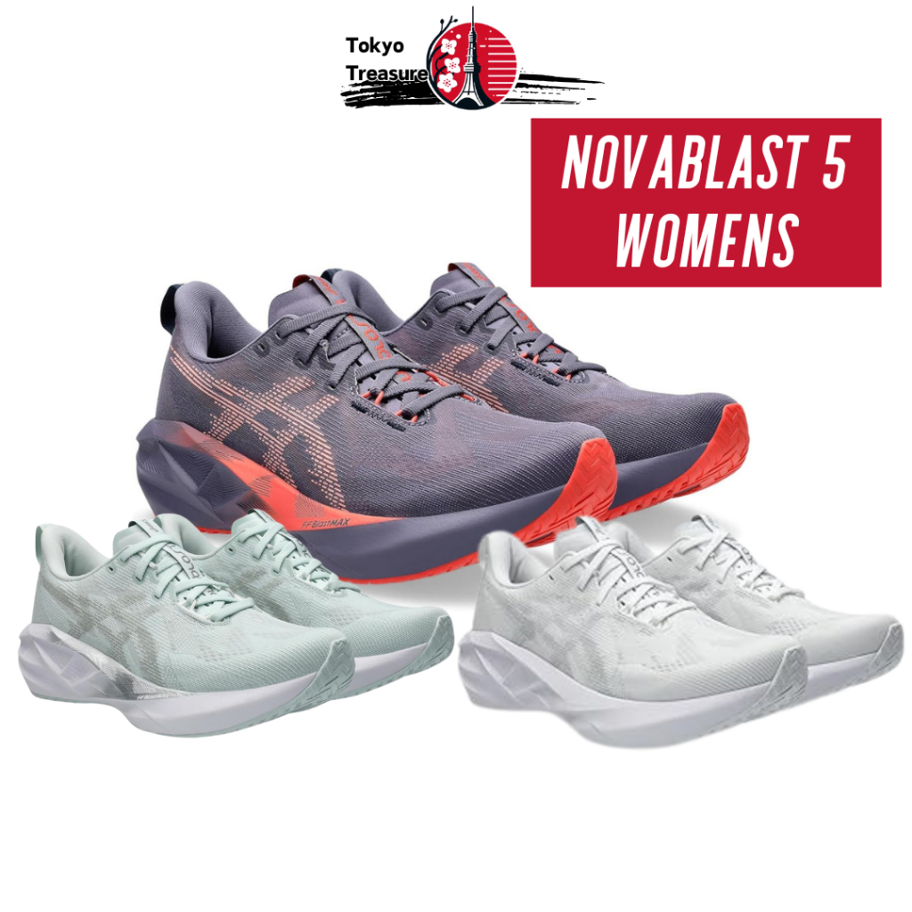 [ASICS] NOVABLAST 5 1012B765 Women's Running Shoes | Shopee Malaysia