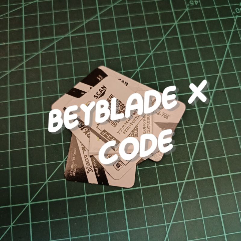 Beyblade X Un-Scanned QR Code 7pcs (booked) | Shopee Malaysia