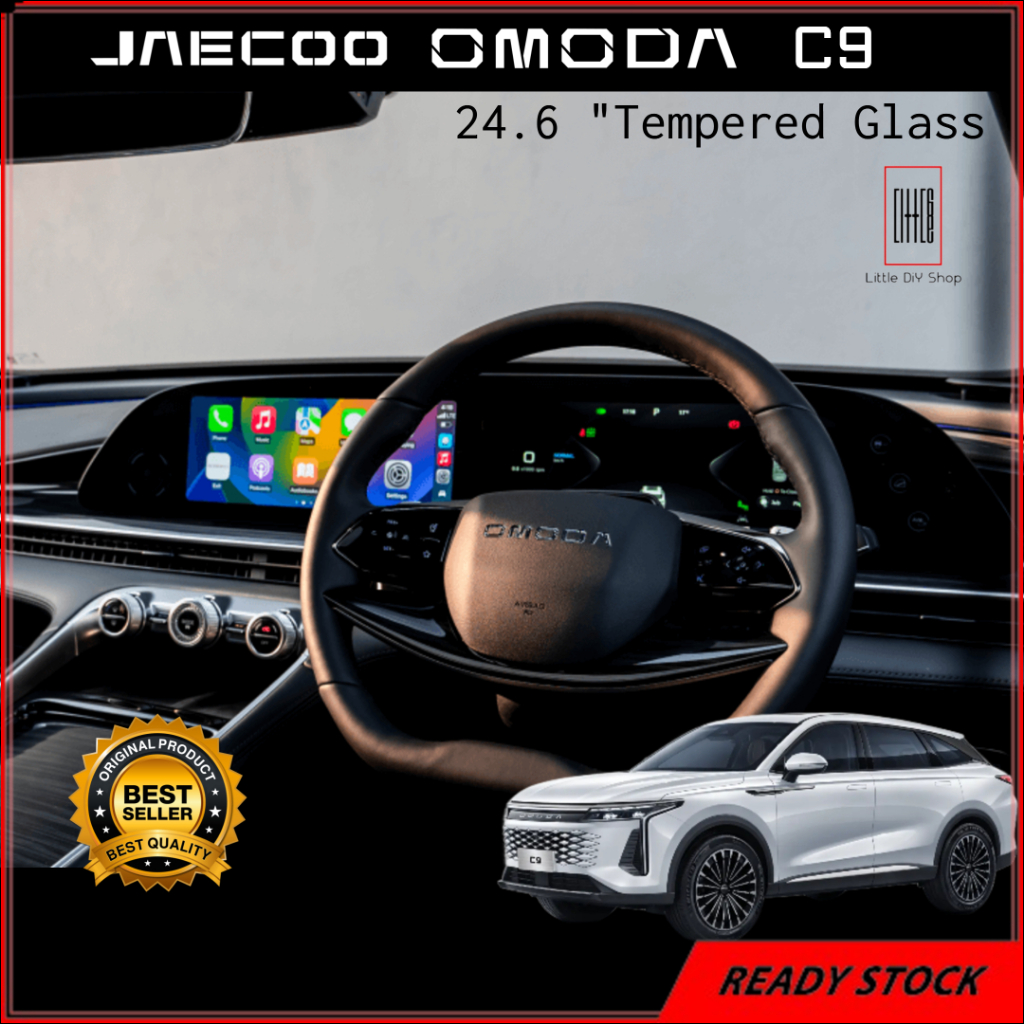 Jaecoo Omoda C9 24.6" Center Display Infotainment Meter Tempered Glass ...