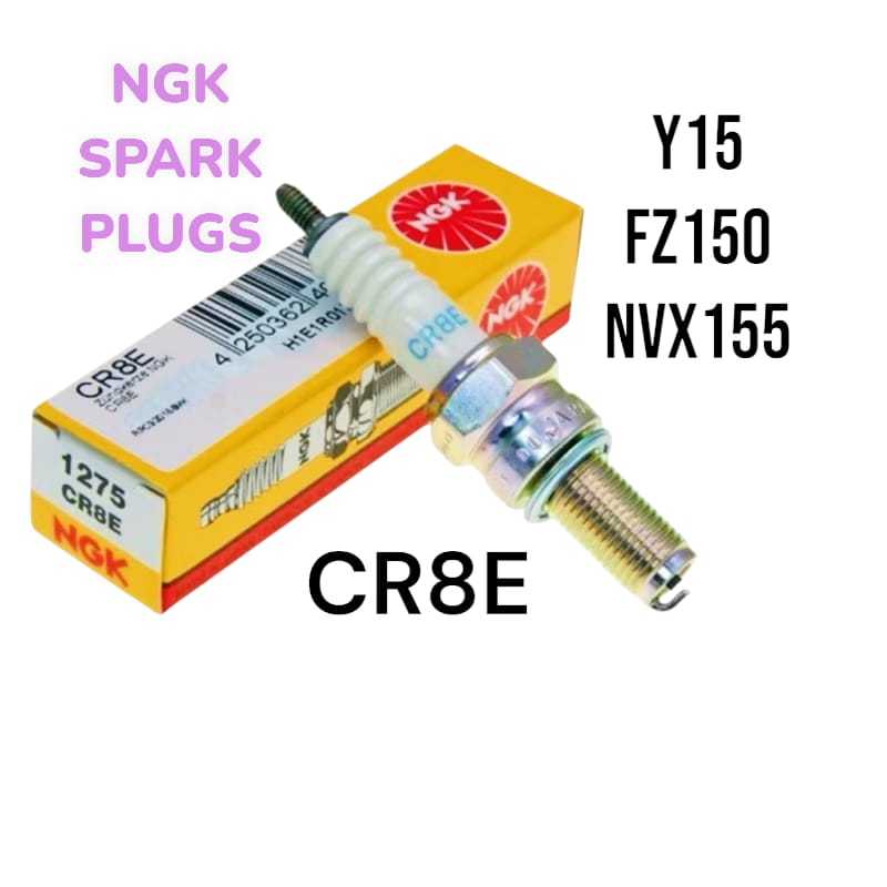 NGK CR8E SPARK PLUG Y15 Y16 NVX155 FZ150 | Shopee Malaysia