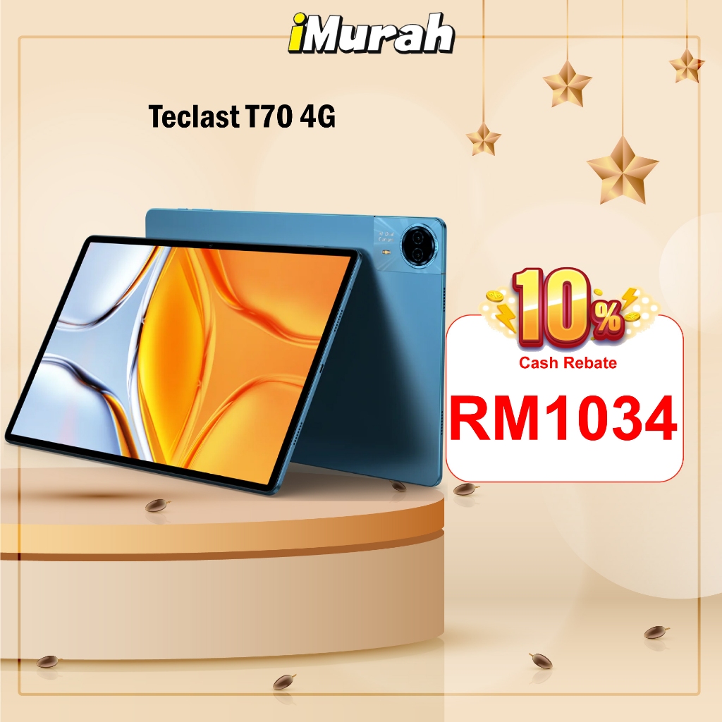 [Free Cover] Teclast T70 4G [14"IPS TFT | 256GB ROM+8GB RAM] - 1 Year Warranty | Shopee Malaysia