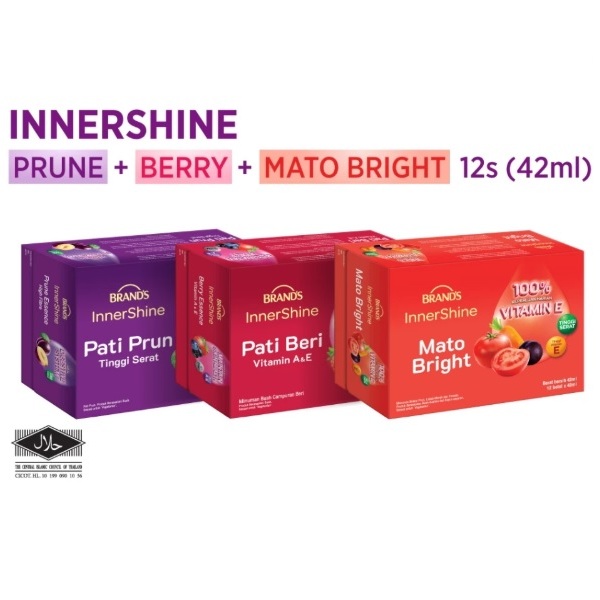 Pati Prun/Beri/Mato BRAND'S Innershine Prune/Berry Essence/ Mato Bright ...