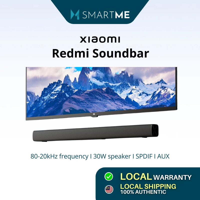 Xiaomi Soundbar 2.0 | Redmi TV Soundbar 30W Wall Mount Smart Stereo ...