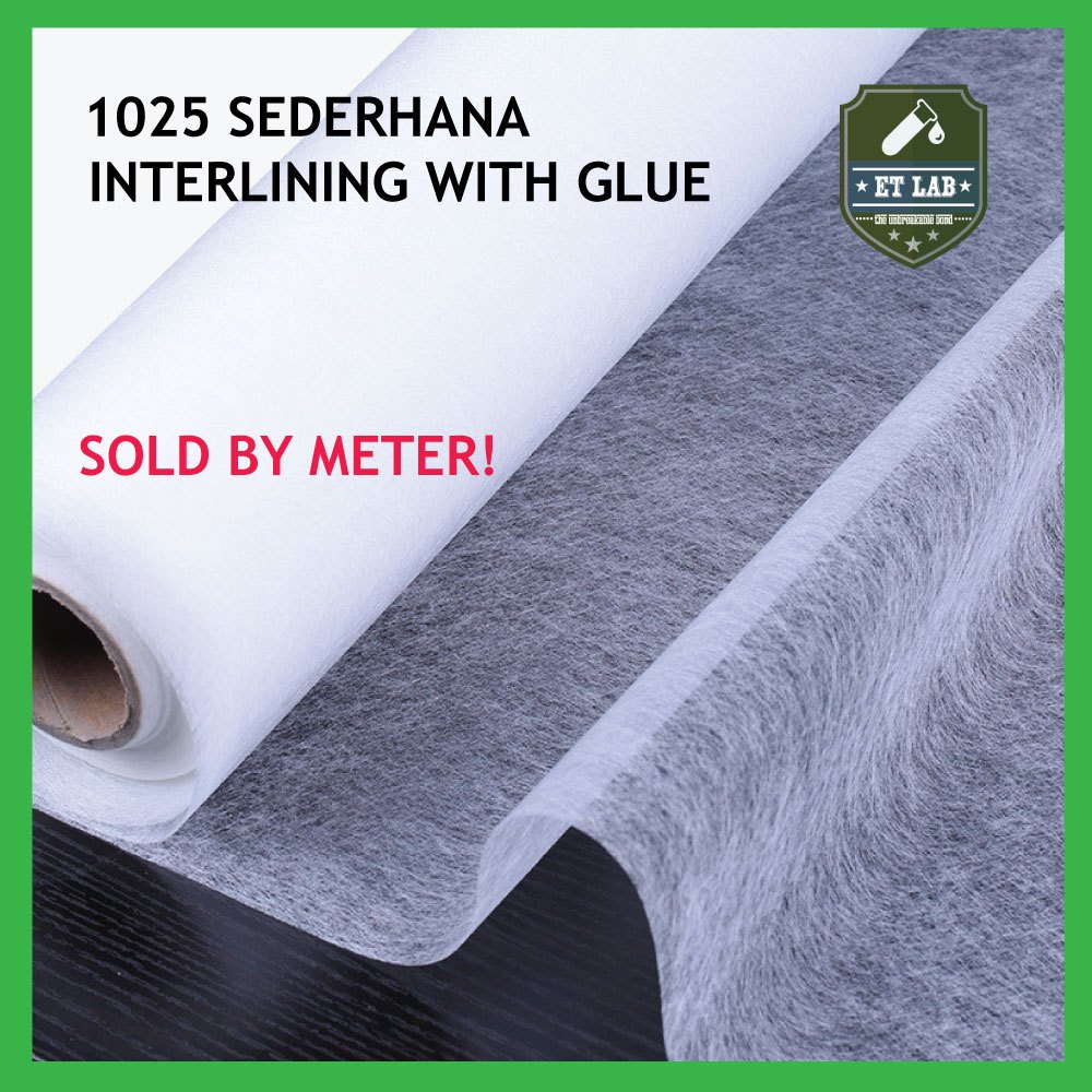 1025 SEDERHANA INTERLINING PAPER GUM / KERTAS GUM / KAIN GUM / LAPIK ...