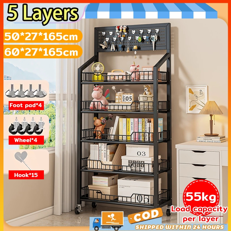 5 Layer Store Rack Supermarket Display Rack Kitchen Storage Rack With ...