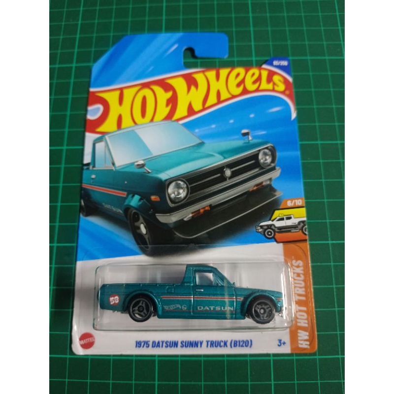 1975 75 bre Datsun sunny truck b120 hot wheels mattel diecast JDM 1/64 1:64 | Shopee Malaysia