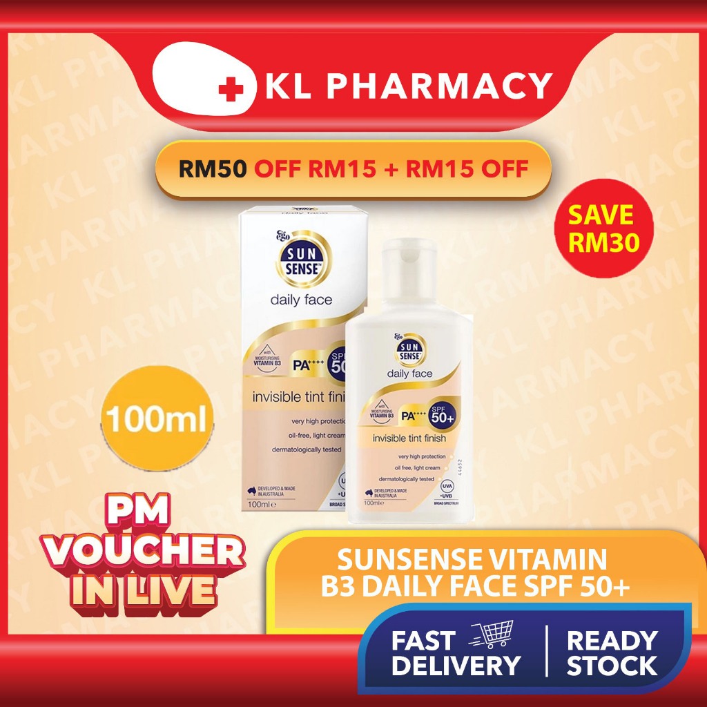 [KLPHARMACY] Qv Sunsense Daily Face SPF50 100ml | Shopee Malaysia