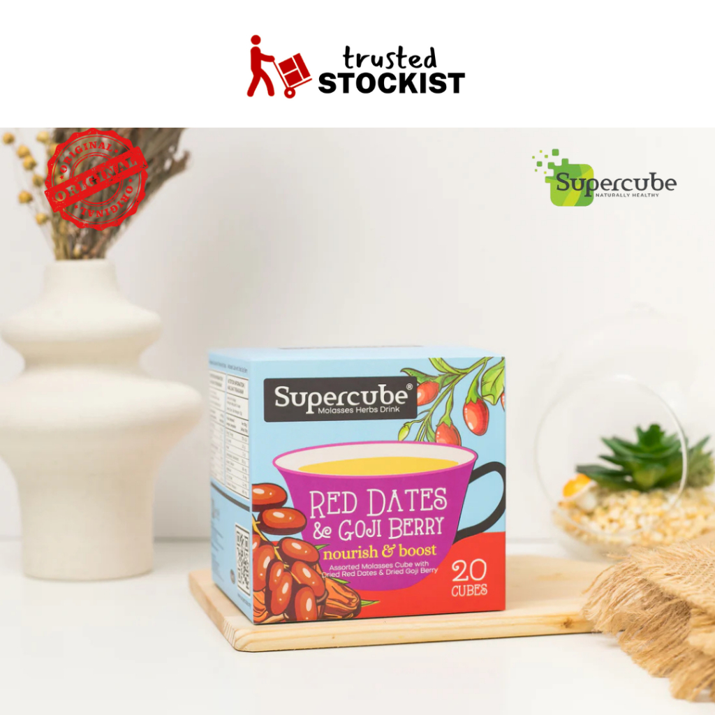 Supercube Red Dates Goji Berry Molasses Herbs Drink Minuman Herba with ...