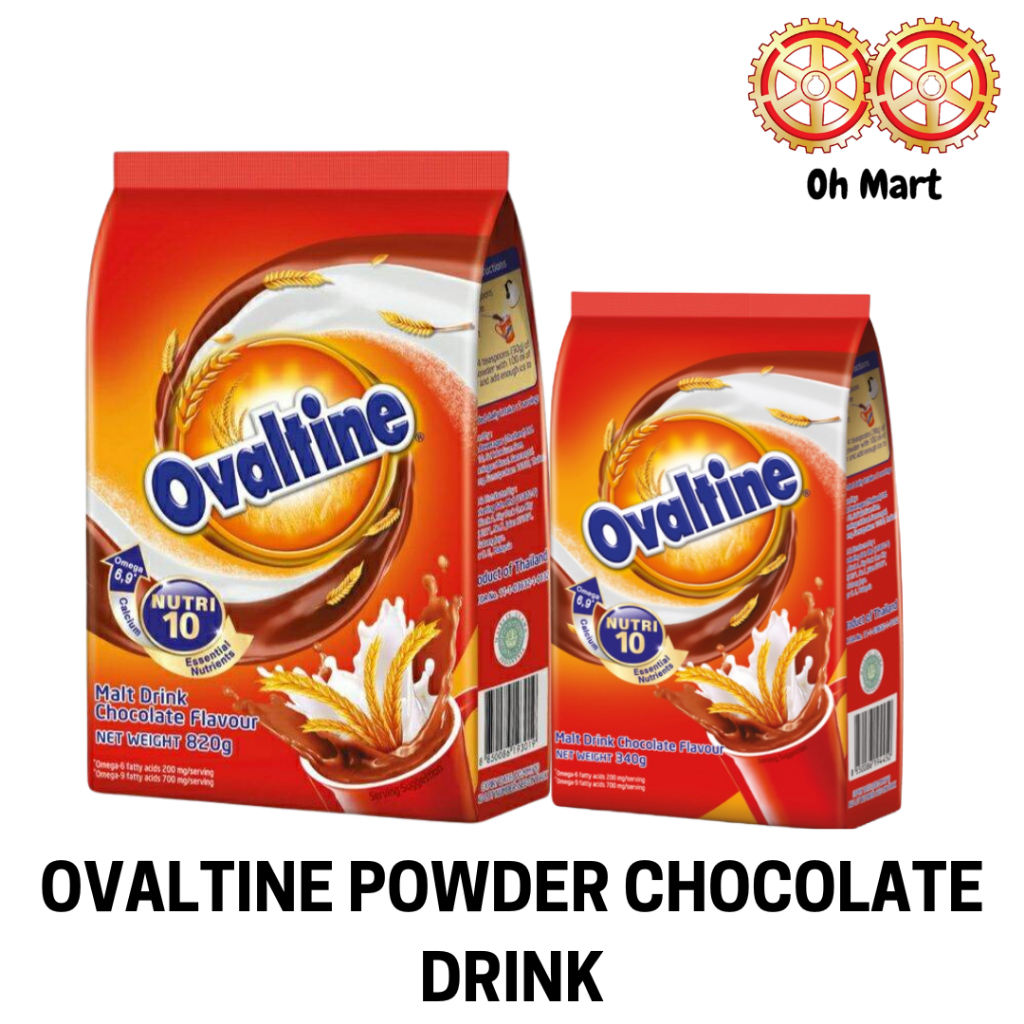 OvalTine Malt Drink Chocolate Powder 340g/820g | Shopee Malaysia