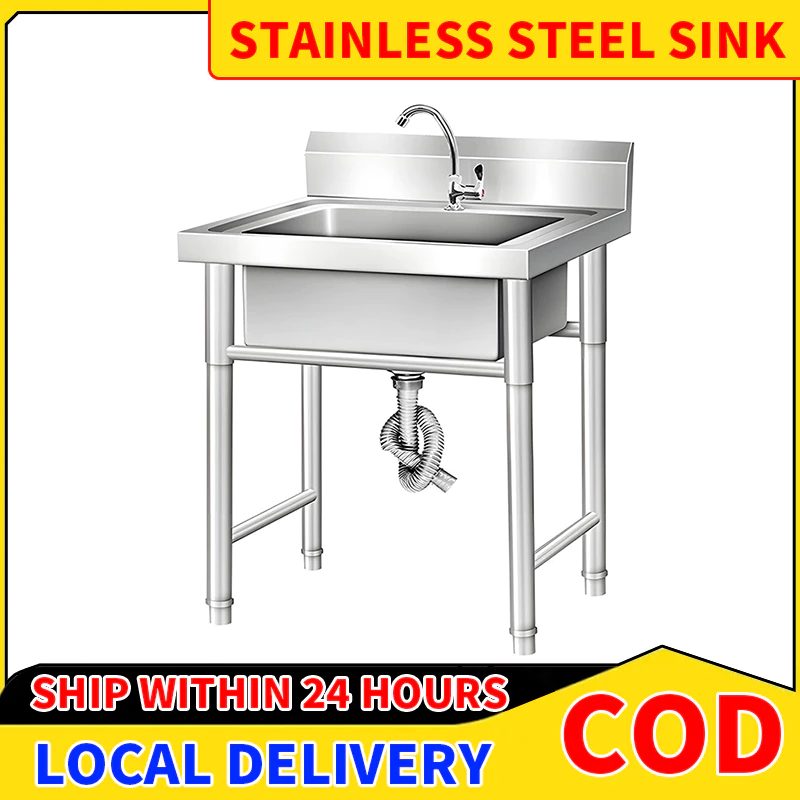 Kitchen Sink Stand Rack 304 Stainless For Portable Sink Complete Set ...