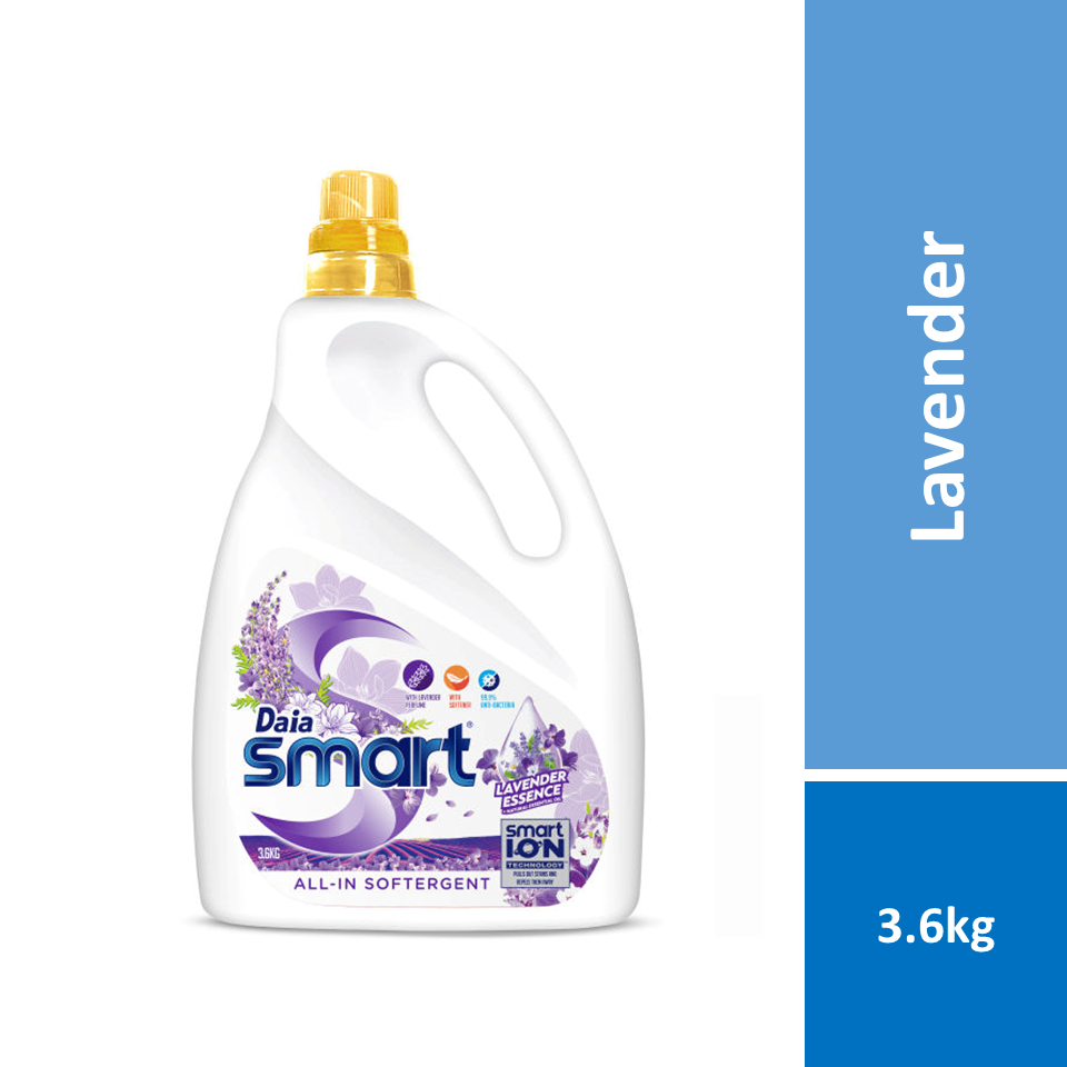 DAIA Smart Liquid Softergent Lavender 3.6kg | Shopee Malaysia