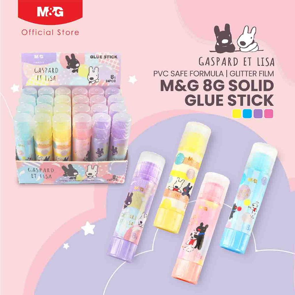 M&G GLUE STICK 8G( PVP ) GLITTER CRAFT ADHESIVE PVC-SAFE STATIONERY QSG971F4 | Shopee Malaysia