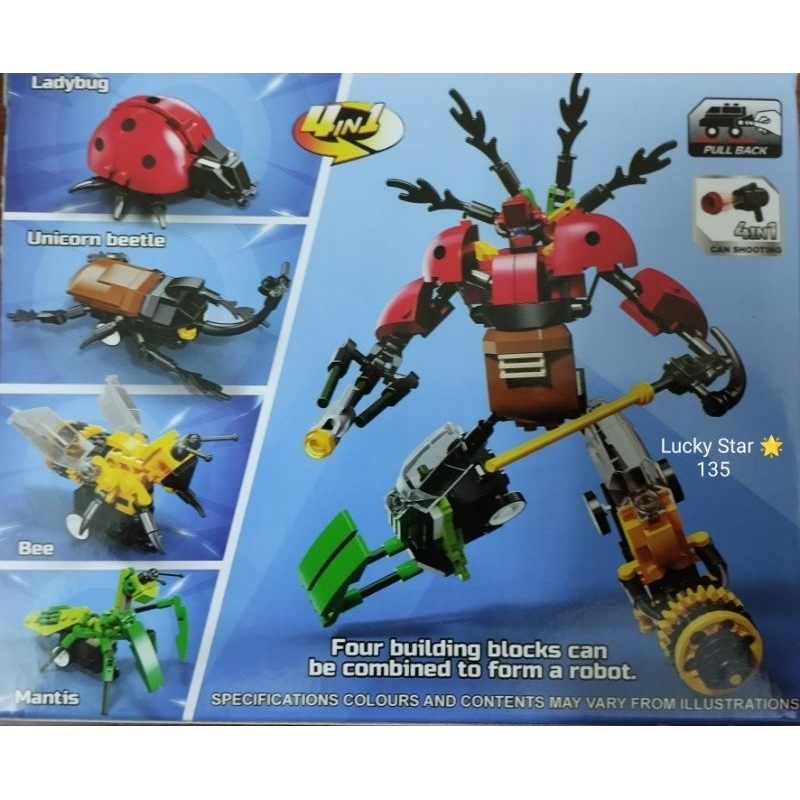LEGO JOYIT . Insect World / 积木 ( Ready Stock ) | Shopee Malaysia