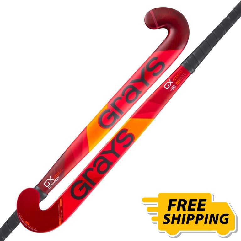 GRAYS GX 2000 DYNABOW COMPOSITE HOCKEY STICK – RED | Shopee Malaysia