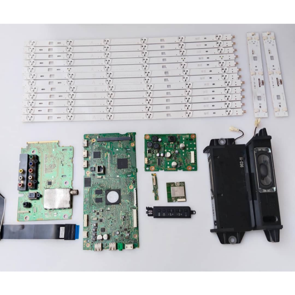 KDL-48W600B SONY 48" TV MAIN BOARD, LAMPU CARD, SPEAKER, T-CON, WIFI ...