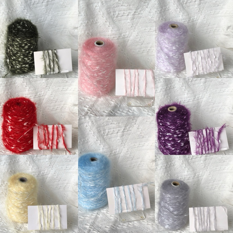 【100g】Furry Bobble Yarn｜Pom Pom Yarn｜猫毛豆豆纱线｜ | Shopee Malaysia