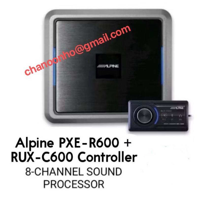 Alpine PXE-R600 - 8-CHANNEL SOUND PROCESSOR + RUX-C600 Controller | Shopee Malaysia