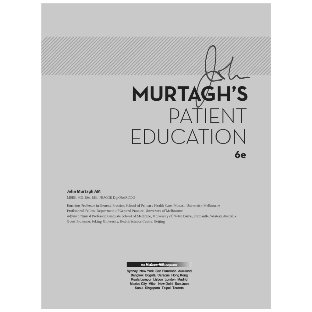 John Murtagh’s Patient Education #6th Edition | Shopee Malaysia