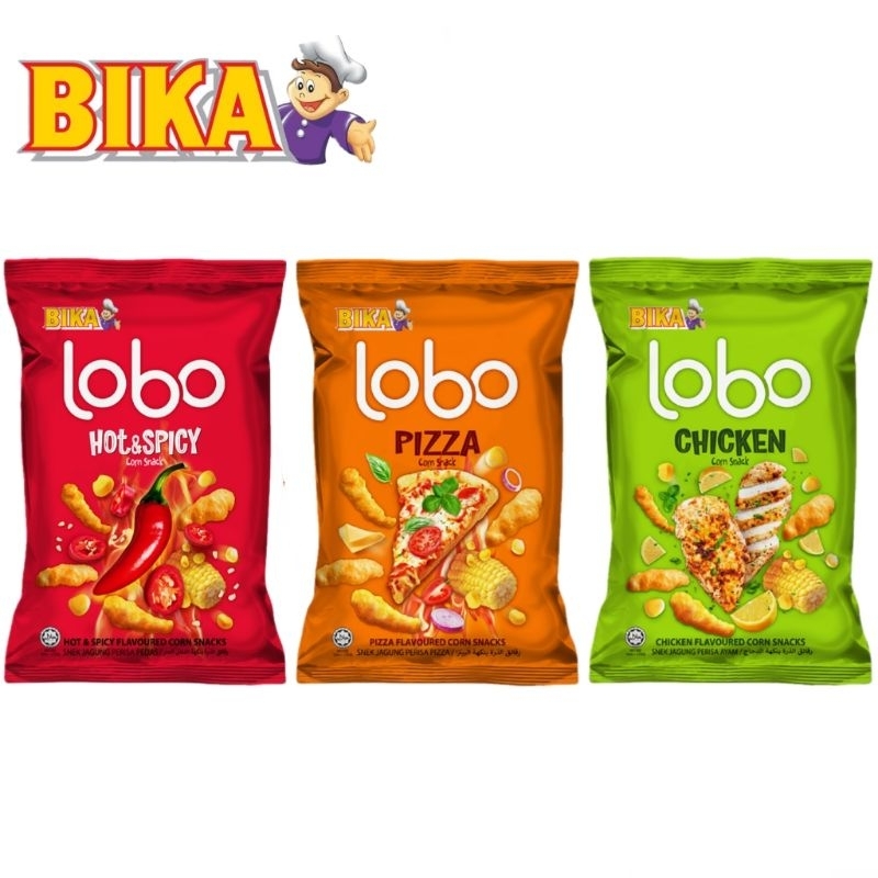 [TKM] Bika Lobo Flavoured Corn Snacks 40g | Shopee Malaysia