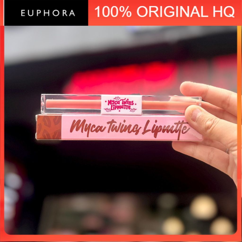 🔥 VIRAL 🔥💯% MYCA TWIN LIPMATTE NEW LIMITED EDITION ORIGINAL HQ | Shopee ...