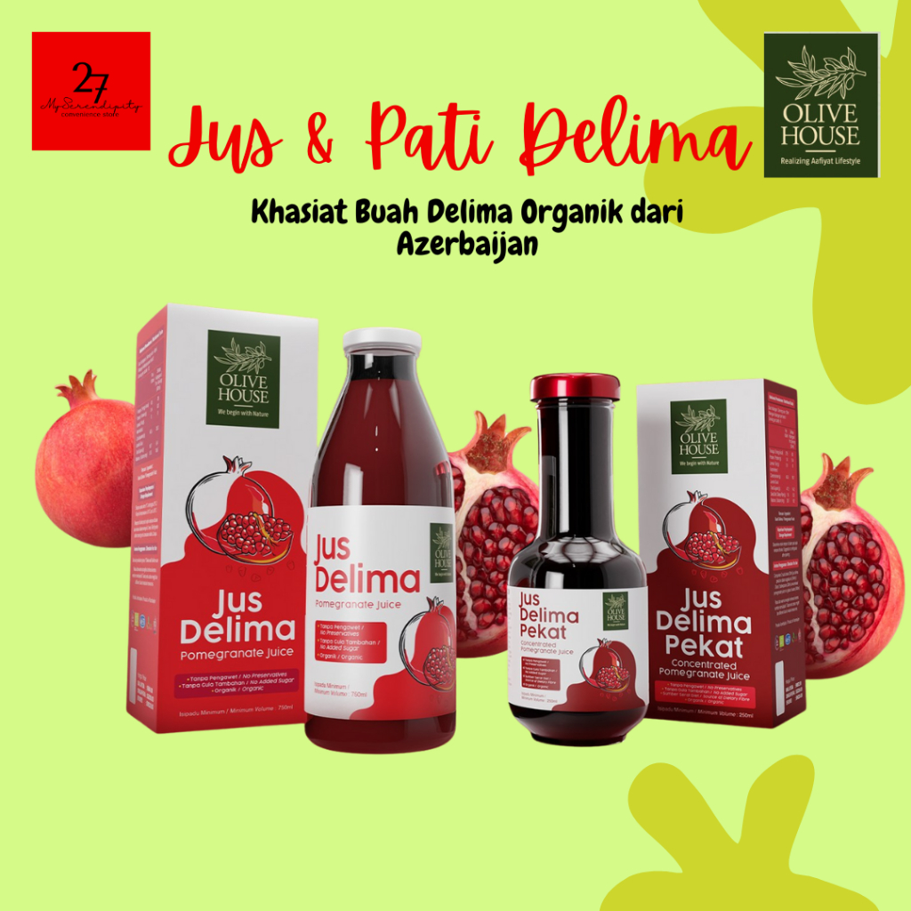 PATI DELIMA DAN JUS DELIMA ORGANIK OLIVE HOUSE AZERBAIJAN PILIHAN ...