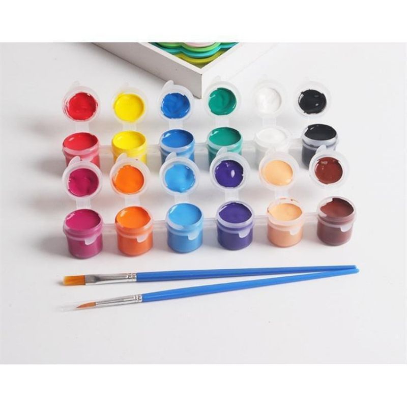 Mini Acrylic Paint Set Color 6col / 12col Paint Set for Kids and ...