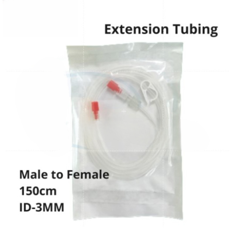 Extension Tubing 150 CM - Male To Female Connector with/without Robert ...
