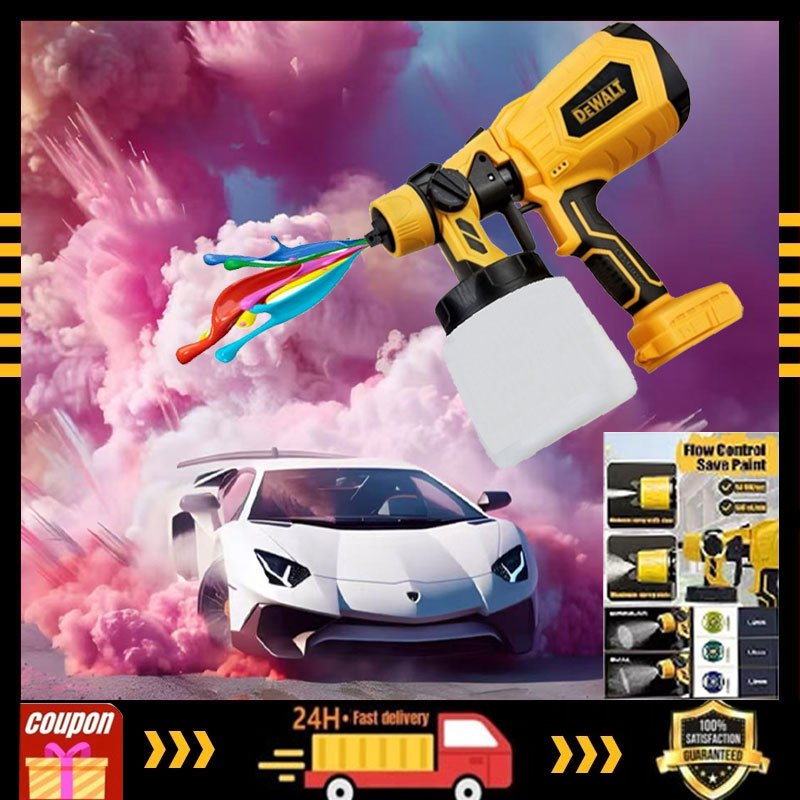 Electric spray gun rechargeable paint spray gun small household spray ...