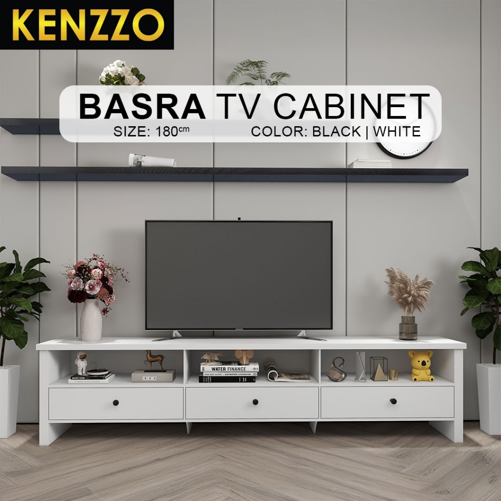 Kenzzo NEW Arrival PROMO: Basra Series 6ft TV Cabinet Modernist Design ...