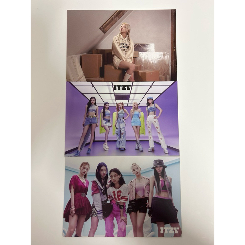 ITZY OFFICIAL ALBUM POSTCARD | Shopee Malaysia