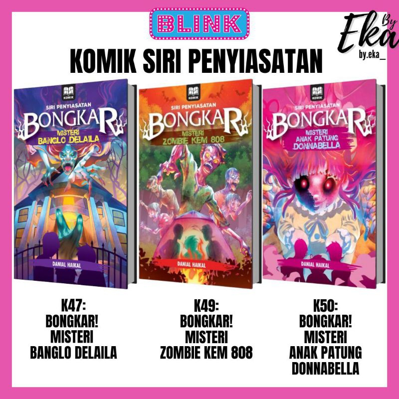 BLINK Komik Penyiasatan Bongkar! Misteri Banglo Delaila - Anak Patung ...